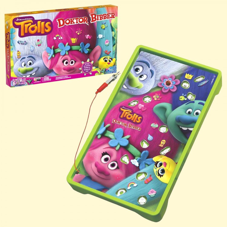 El juego infantil Trolls Doktor Bibber de Hasbro Gaming, para los ninos ...